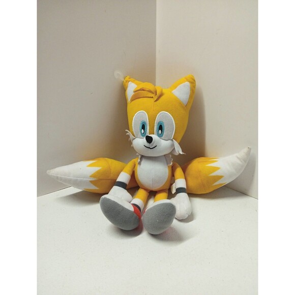The Toy Factory | Toys | Tails Sonic The Hedgehog Yellow Stuffed Plush ...